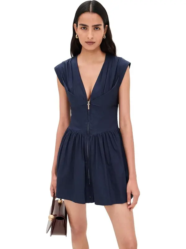 Cult Gaia Rocca Mini Dress - Deep Lake