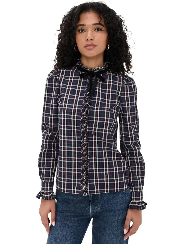 Cara Cara Pia Tartan Shirt - Elodie Tartan