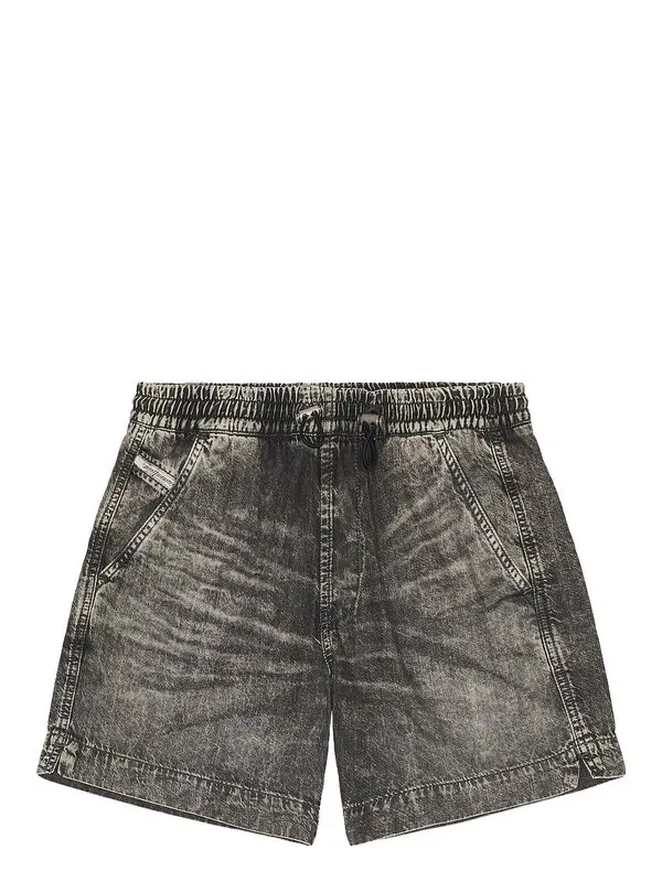 Diesel D-tenni Short - Black & Denim