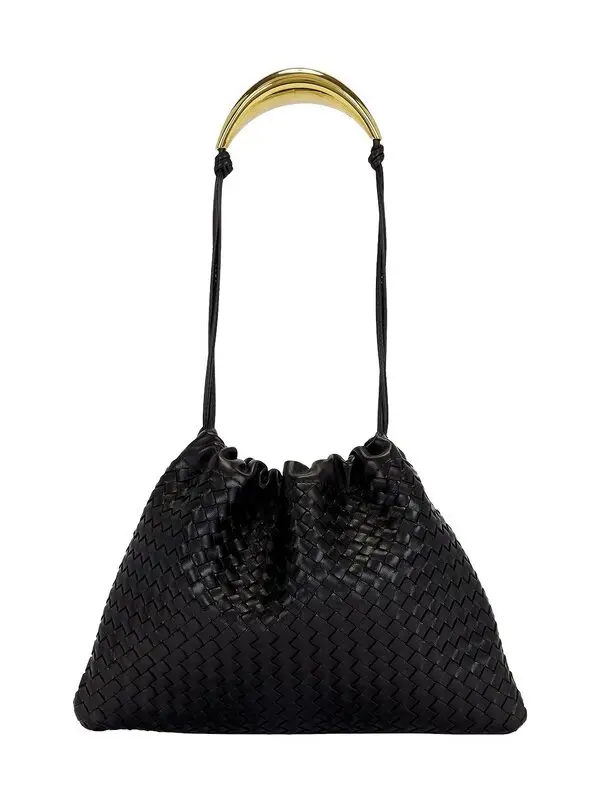 Bottega Veneta Intrecciato Dustbag - Black & Muse Brass