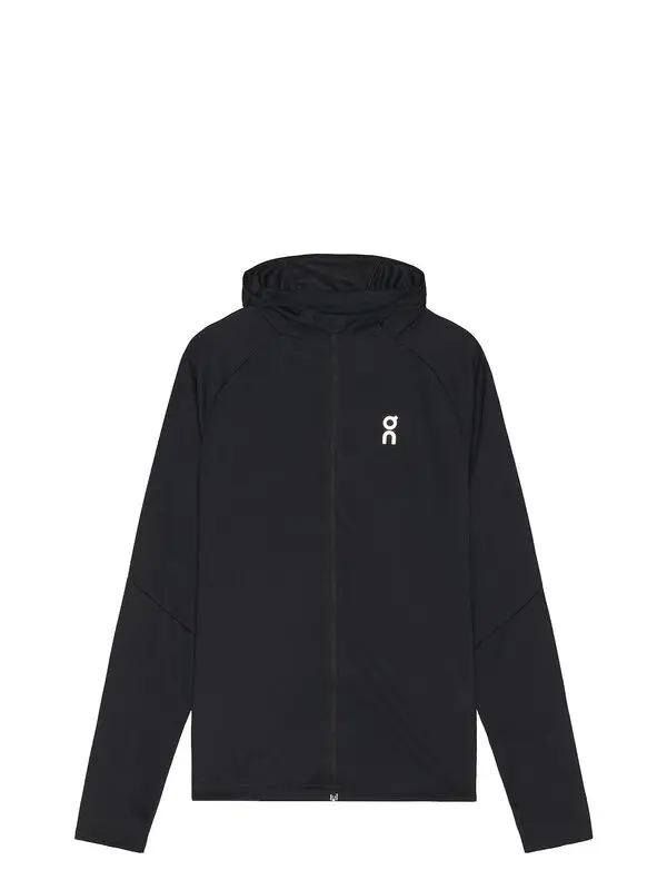 On Climate Zip Hoodie - Black