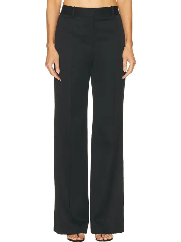 Adam Lippes Wyatt Pant - Black