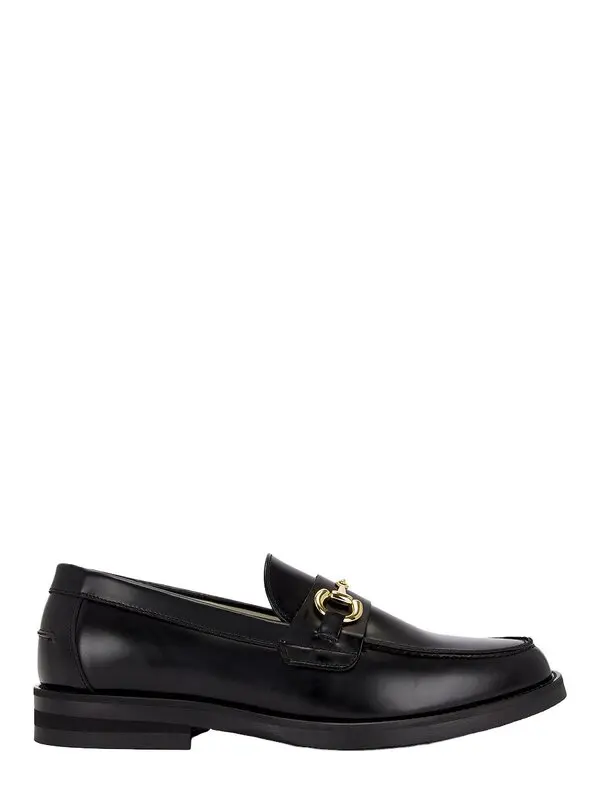 DUKE + DEXTER Wilde Bit Loafer - Black Bit