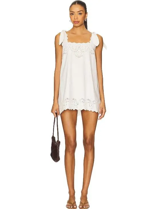 STONE COLD FOX X Shay Mini Dress - Ivory