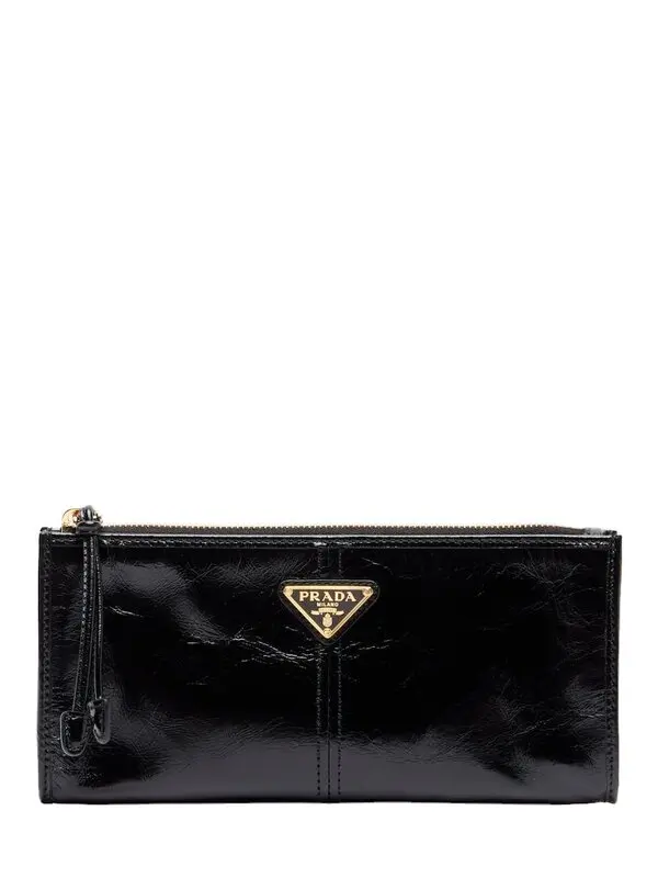 Prada Leather Pouch - Black
