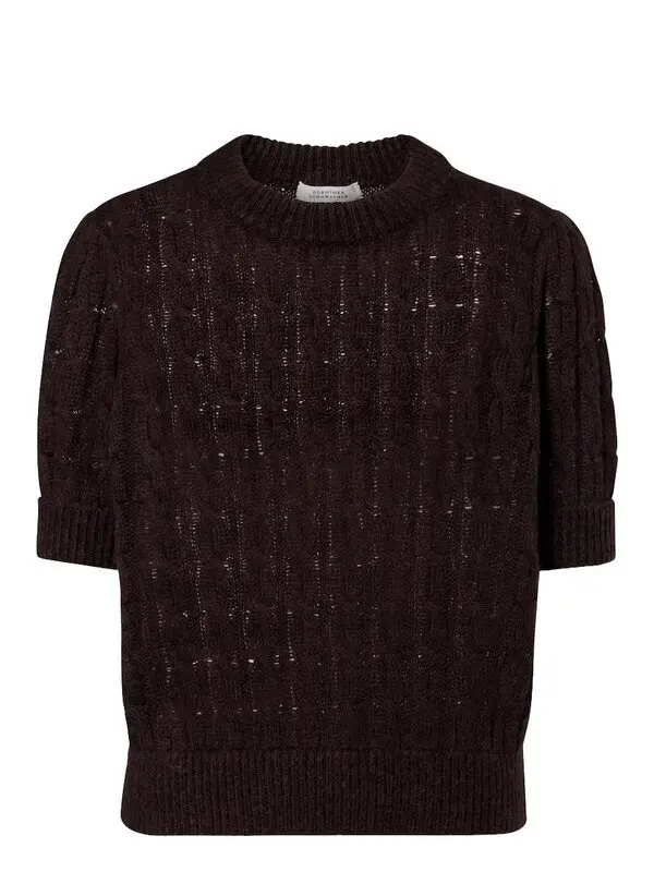Dorothee Schumacher Cable-knit Sweater - Brown