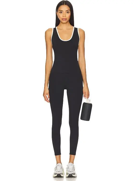 Year Of Ours Recycled Reese Onesie - Black & White