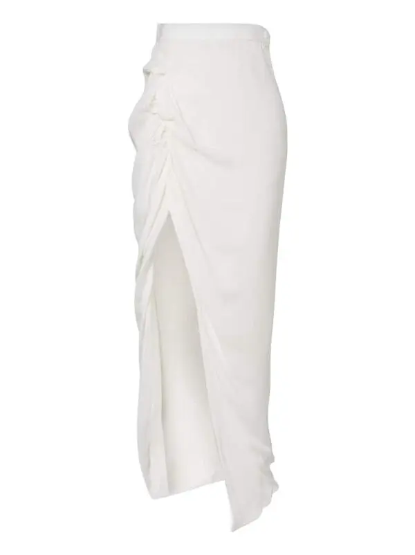 VIVIENNE WESTWOOD Draped Maxi Skirt - White