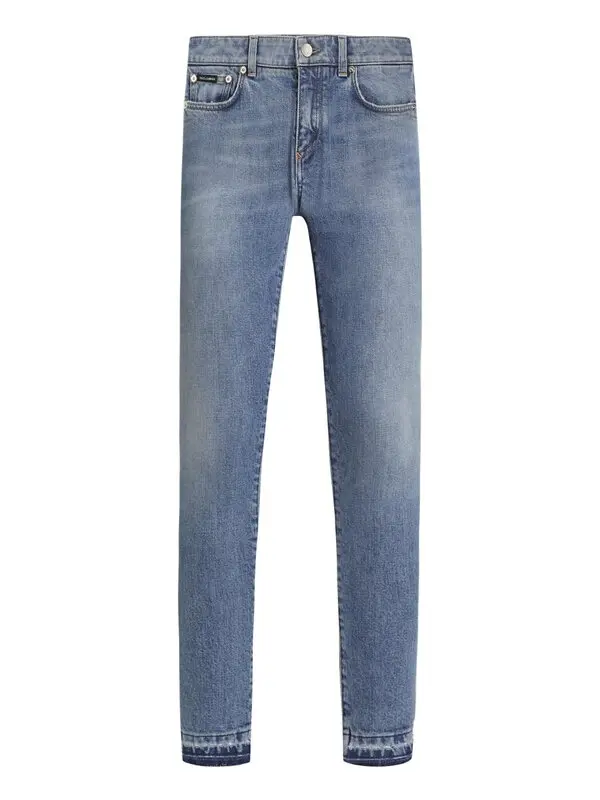 Dolce & Gabbana 5-pocket Denim Trousers - Multicolor