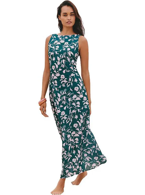 Peixoto Sleeveless Maxi Dress - Evergreen