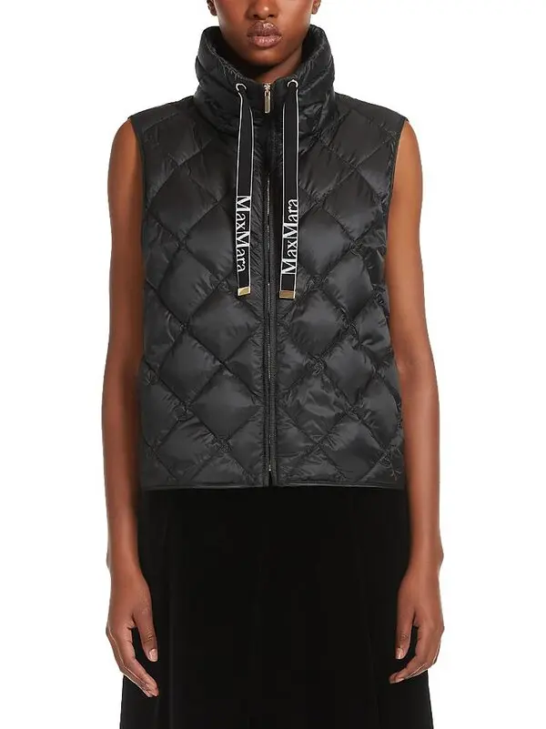Max Mara The Cube Down Vest - Black