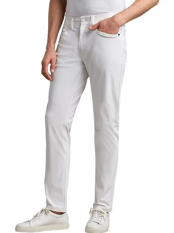 RHONE Commuter Pro 5 Pocket Pants - White Onyx
