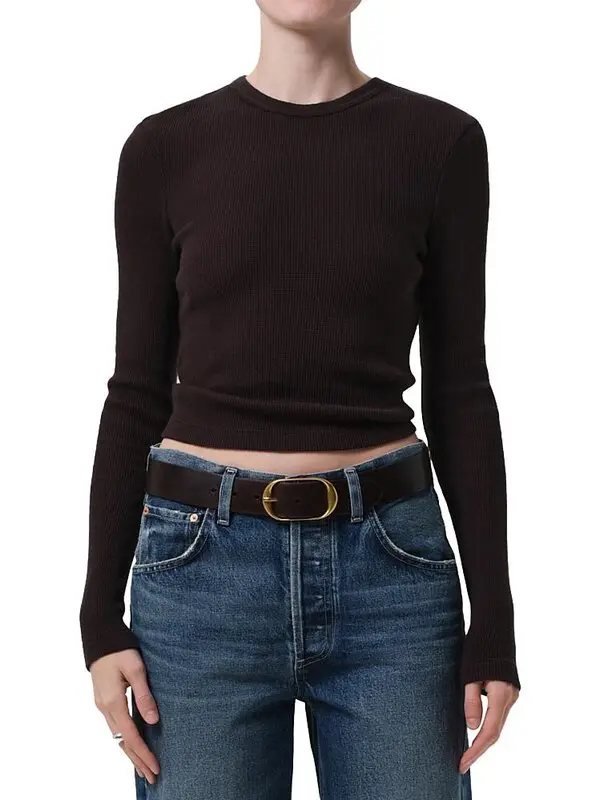 Citizens Of Humanity Pilar Crewneck Sweater - Chocolate