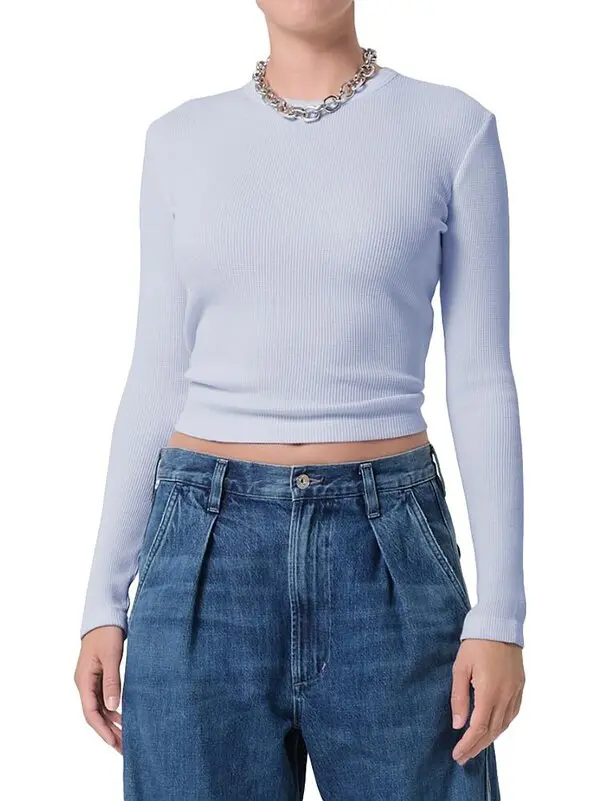 Citizens Of Humanity Pilar Crewneck Sweater - Perriwinkle