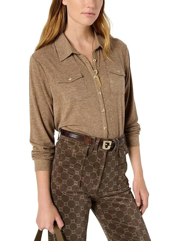 Gerard Darel Honorine Top - Camel