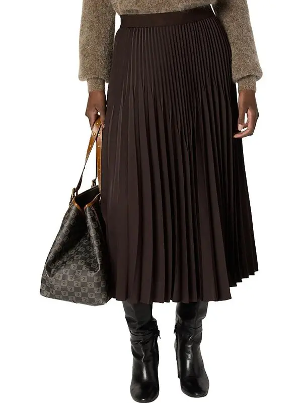 Gerard Darel Bahira Midi Skirt - Cinnamon