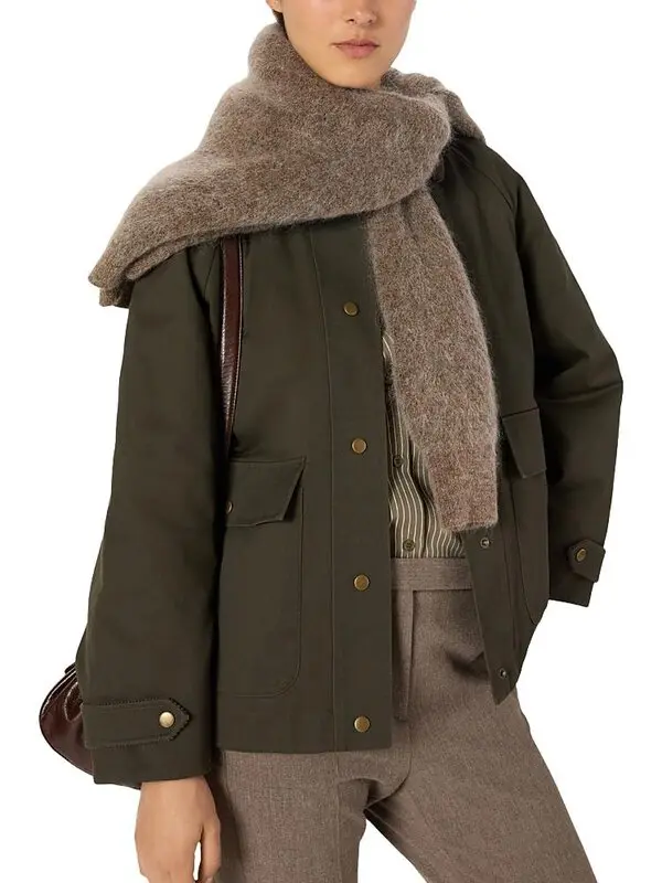 Gerard Darel Xana Parka - Khaki Green