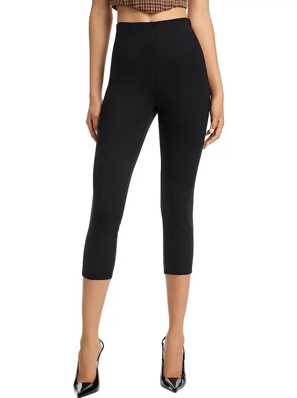 L'Agence Dee Capri Pants - Black