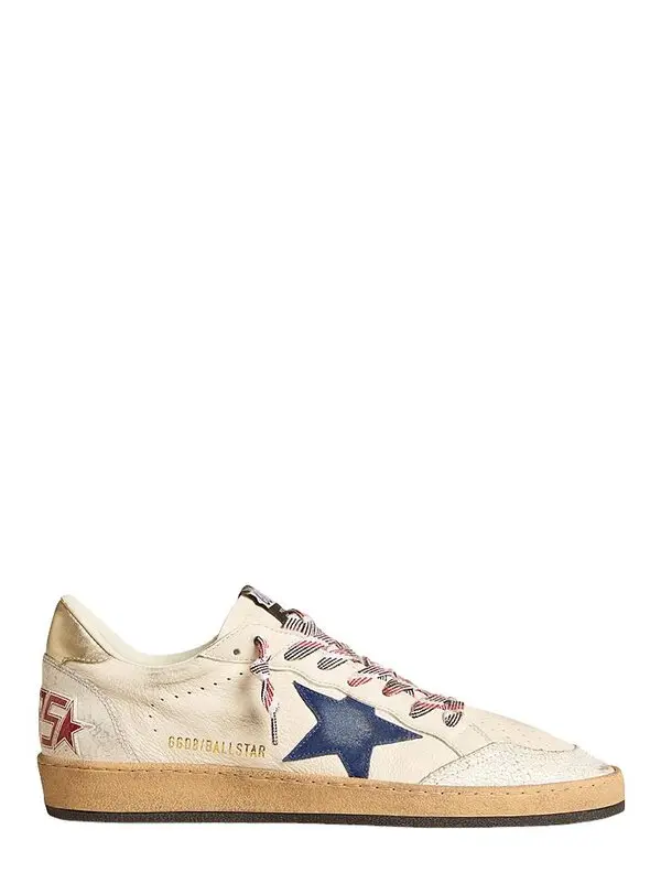 Golden Goose Ball Star Sneakers - White Willi