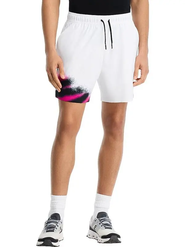 On Court Shorts - White/black