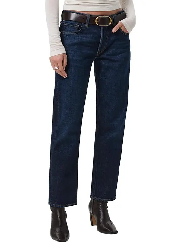 Citizens Of Humanity Anissa Low Rise Straight Leg Jeans - Madison
