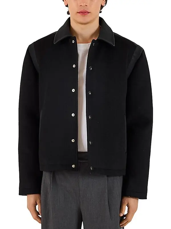 KROST Mercer Varsity Jacket - Black