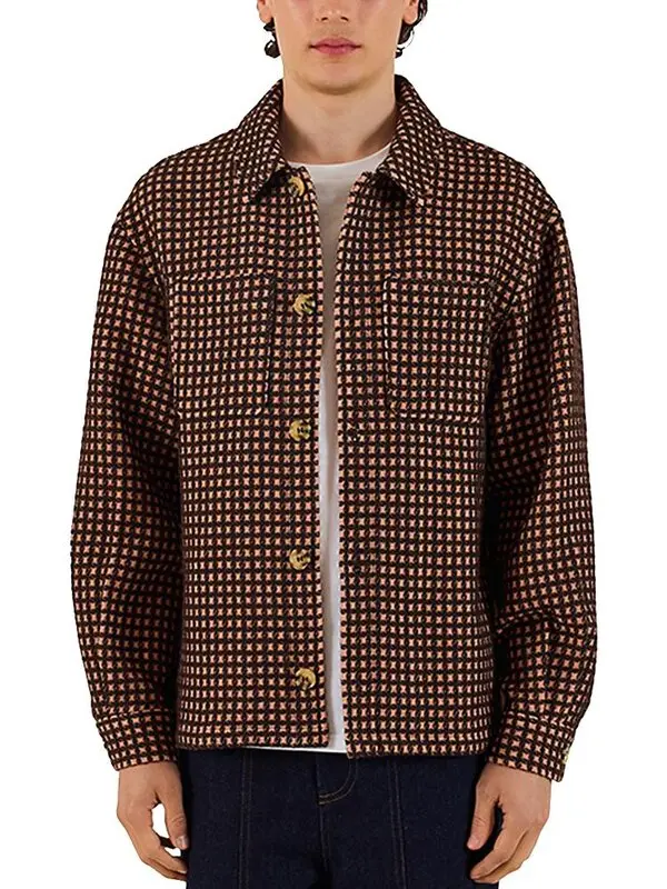 KROST Check Shirt Jacket - Golden Straw