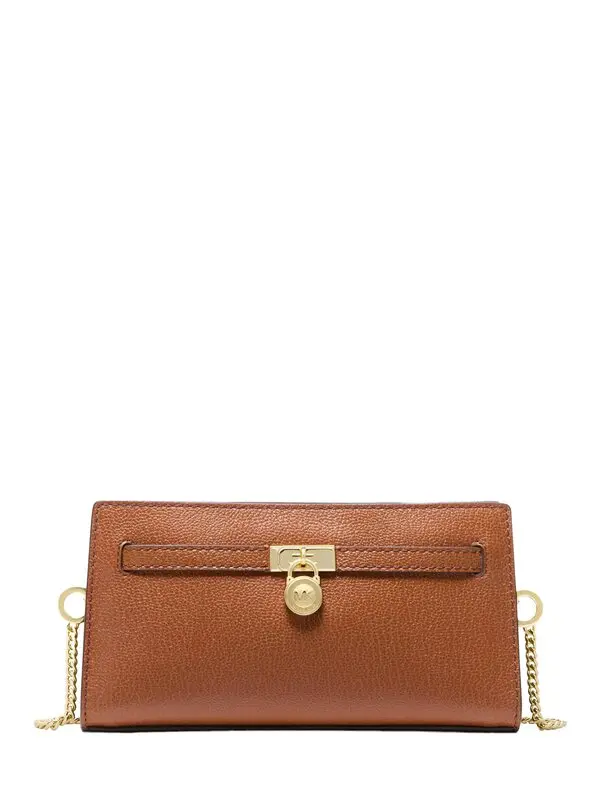 Michael Kors Hamilton Moderne Convertible Crossbody Bag - Brown