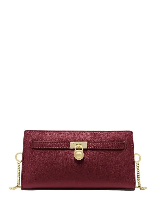 Michael Kors Hamilton Moderne Convertible Crossbody Bag - Red