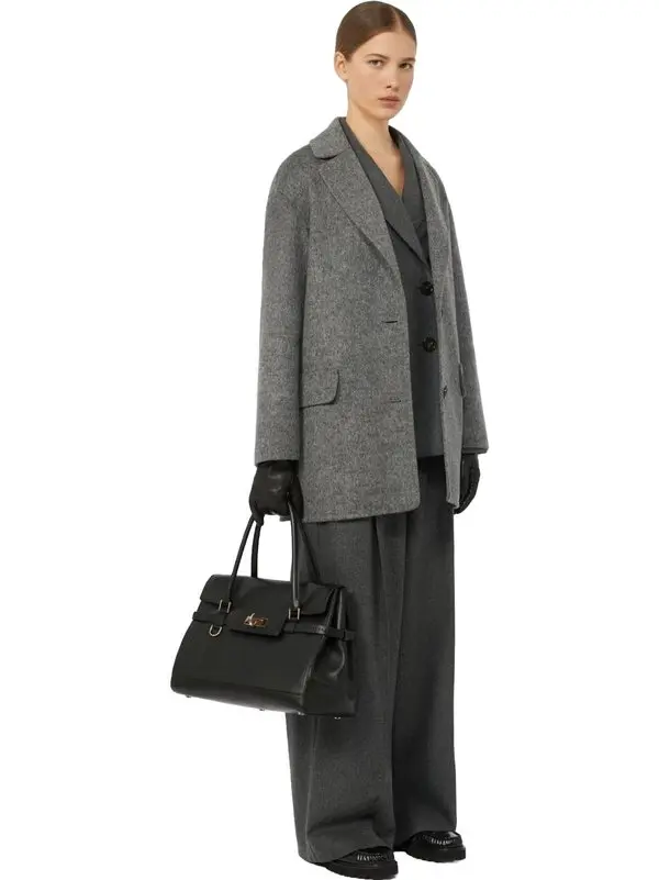 Max Mara Double-sided Wool Jacket - Medium Grey