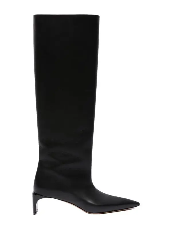 Max Mara Knee-high Boots - Black