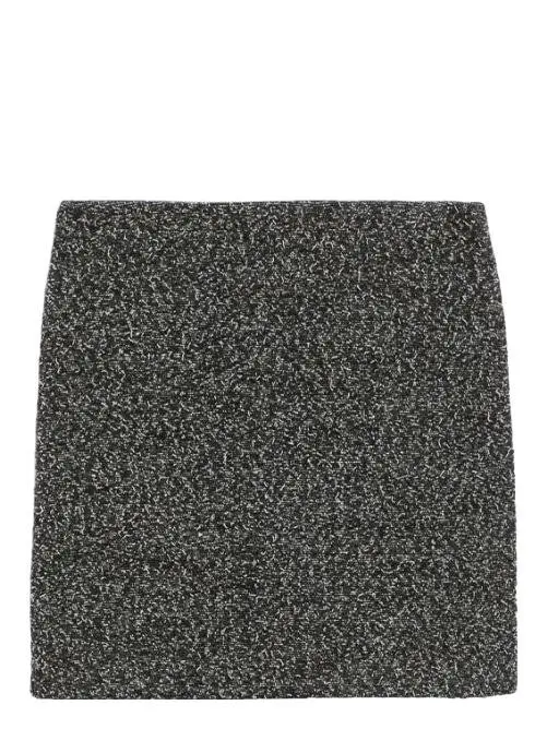 Max Mara Wool-blend Mini Skirt - Black