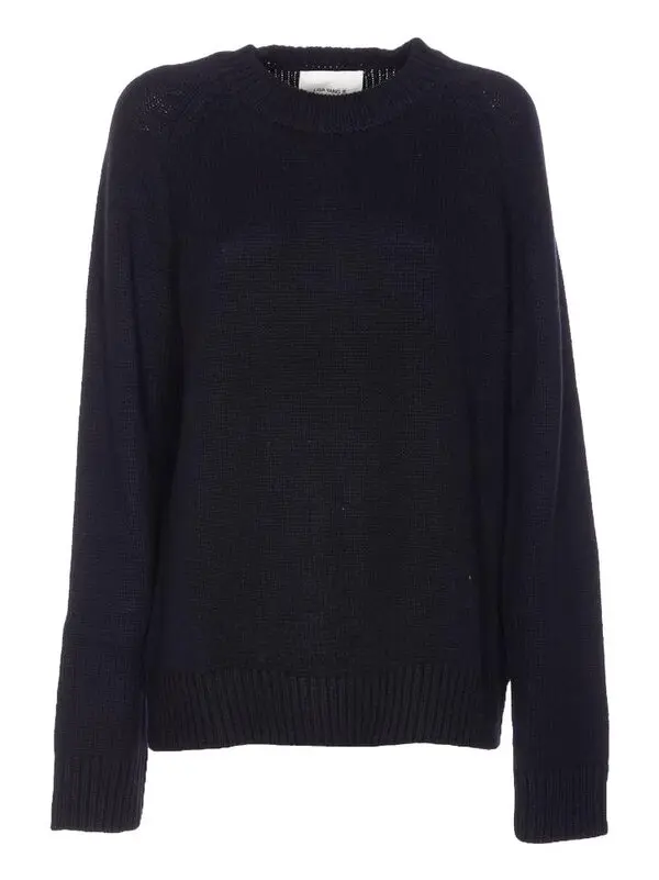 LISA YANG Crewneck Sweater - Black