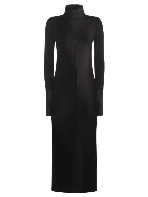 THOM KROM Long Sleeve Dress - Black
