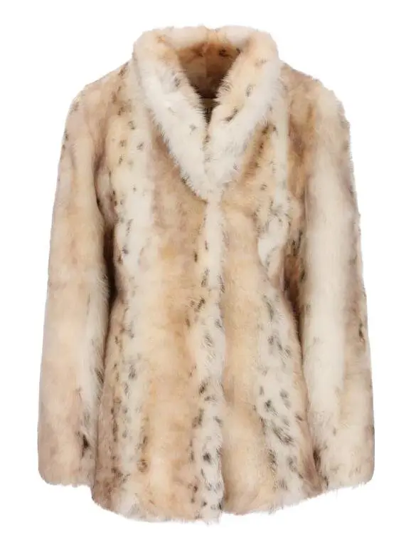 Valentino Garavani Shearling Coat - Multicolour