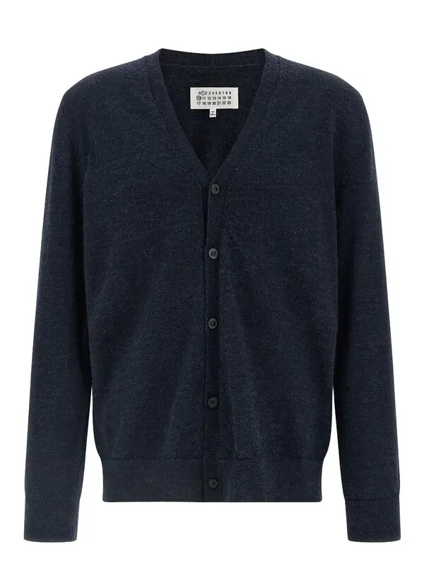 MAISON MARGIELA Wool Sweater - Blue