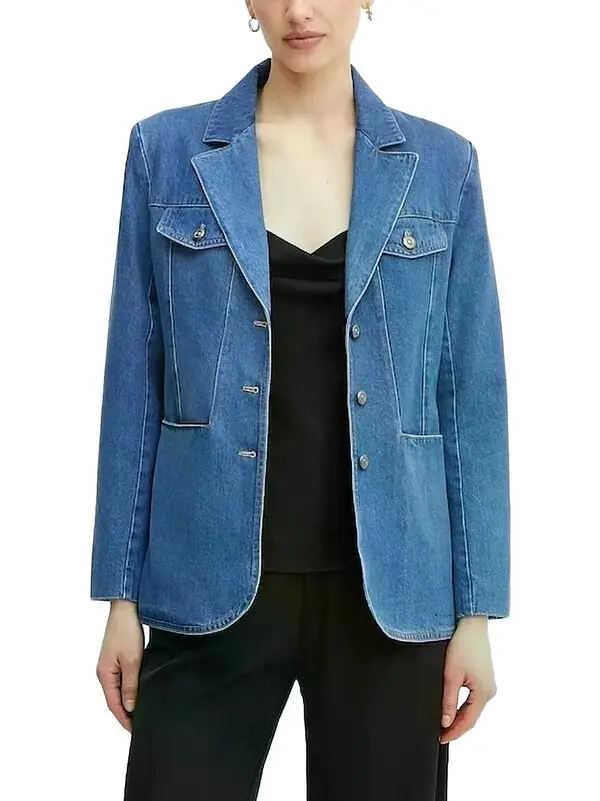 BOSS Flap-pocket Blazer - Blue