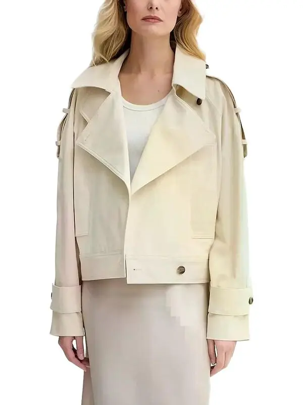 A.L.C. Epaulet Coat - Neutrals