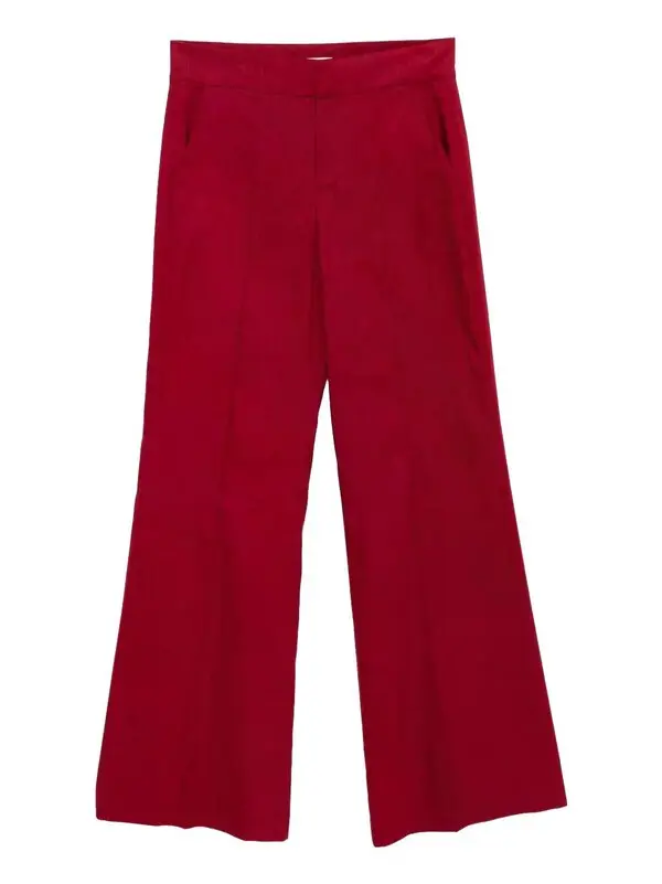 Alice + Olivia Wide-leg Trousers - Red