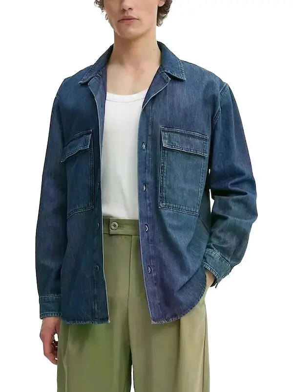 IRO PARIS Double-pocket Denim Shirt - Blue