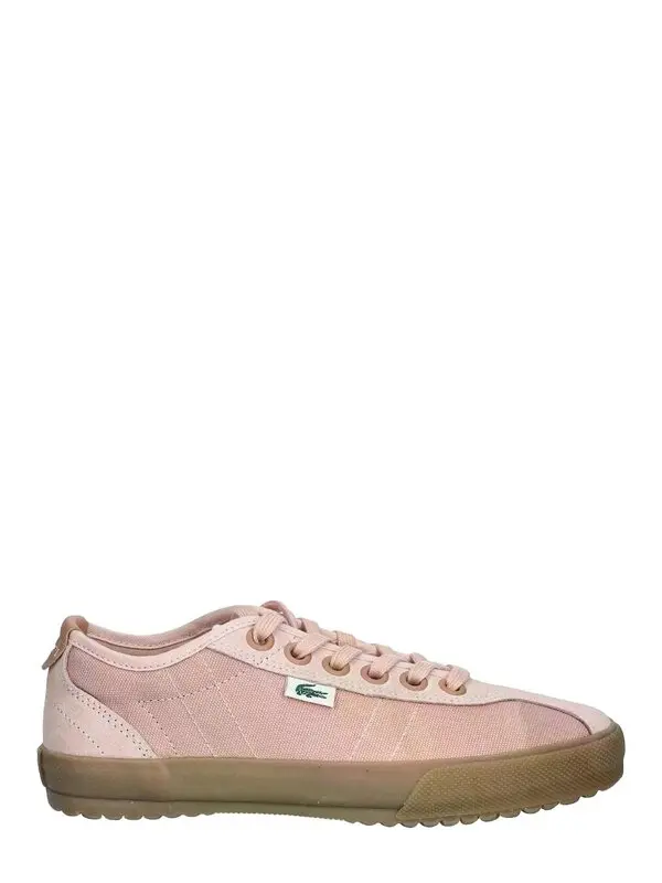 Lacoste Suede Panel Sneakers - Pink