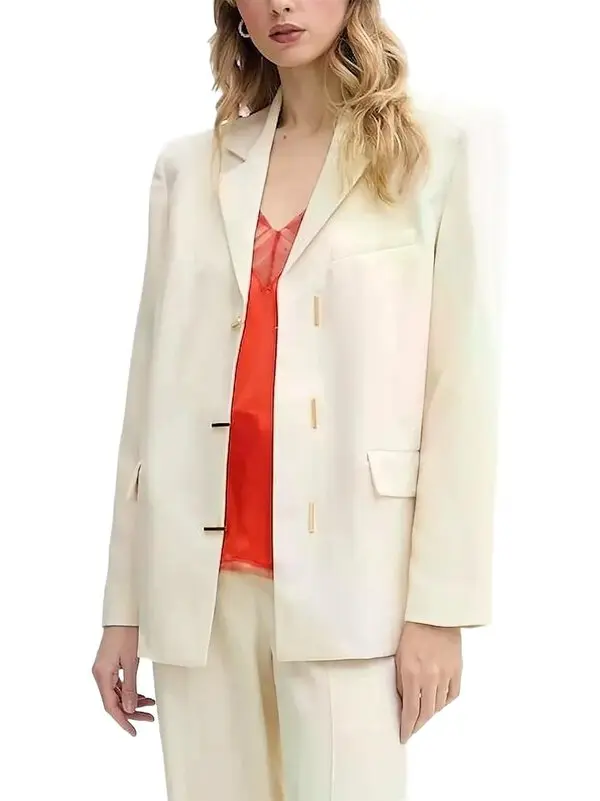 Stine Goya Split-sleeve Blazer - White