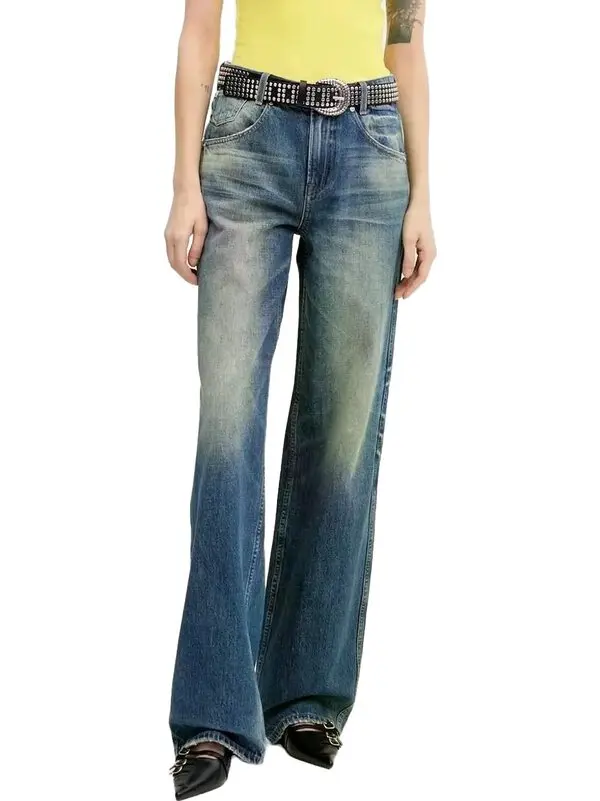 Miss Sixty Faded High-waist Jeans - Blue
