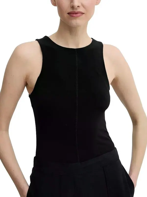 Day Birger Et Mikkelsen Round-neck Sleeveless Top - Black