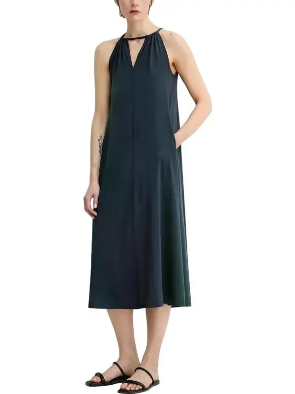 Marc O'polo Tie-neck Midi Dress - 886