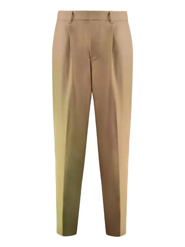 BOSS Pleated-front Trousers - Neutrals