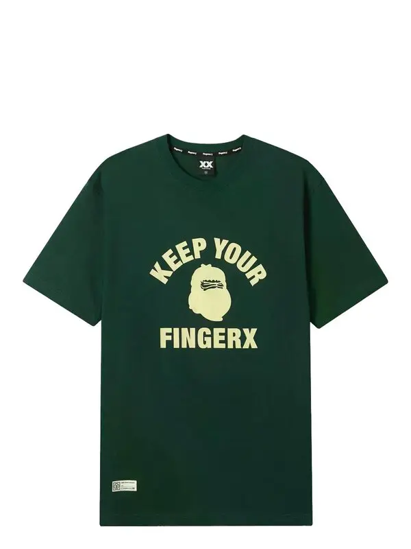 FINGERCROXX Graphic-print T-shirt - Green
