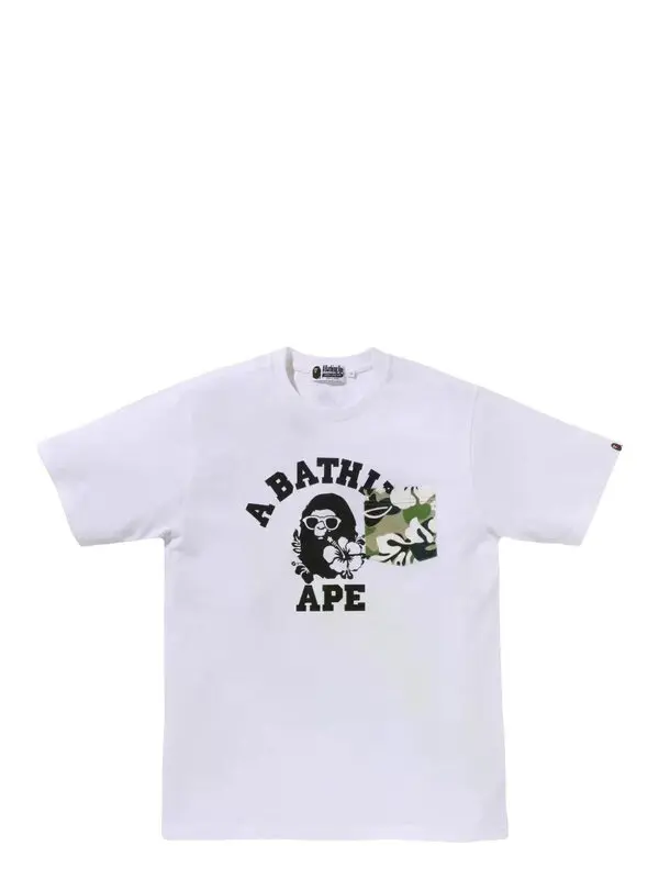 A BATHING APE Abc Resort T-shirt - White