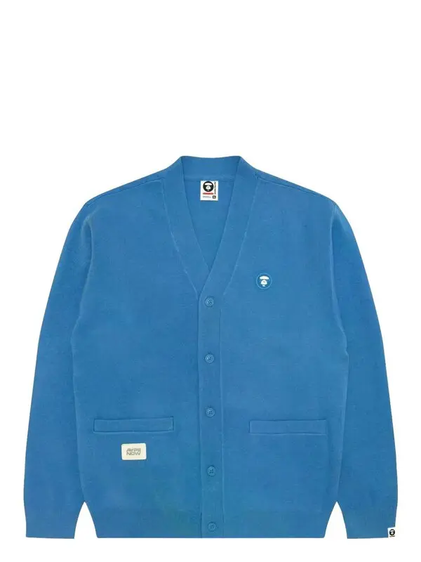AAPE BY *A BATHING APE® Ape Head Cardigan - Blue