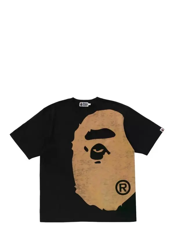 A BATHING APE Ape Head Graphic T-shirt - Black